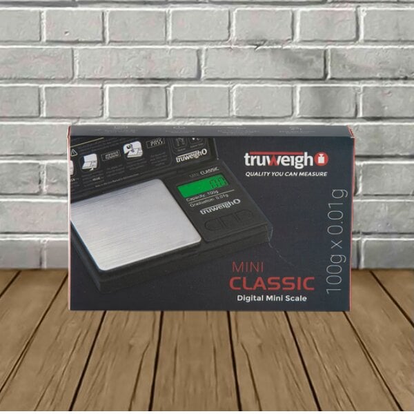 Truweigh Mini Classic Digital Scale 100g X 0.01g - Great CBD Shop