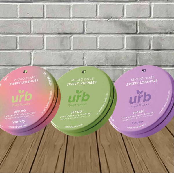 Urb - Delta 8 THC Vape carts & Gummies- Lifted Made Great CBD Shop