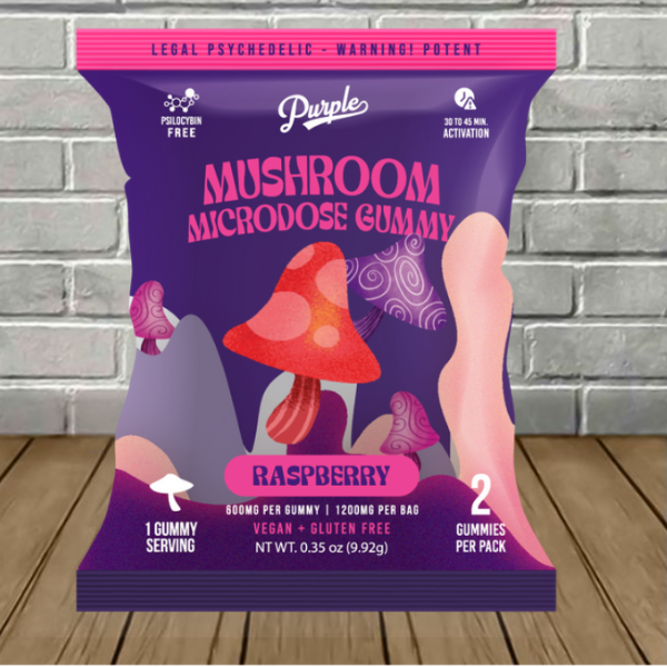 Purple Magic Amanita Mushroom Gummies - Great CBD Shop