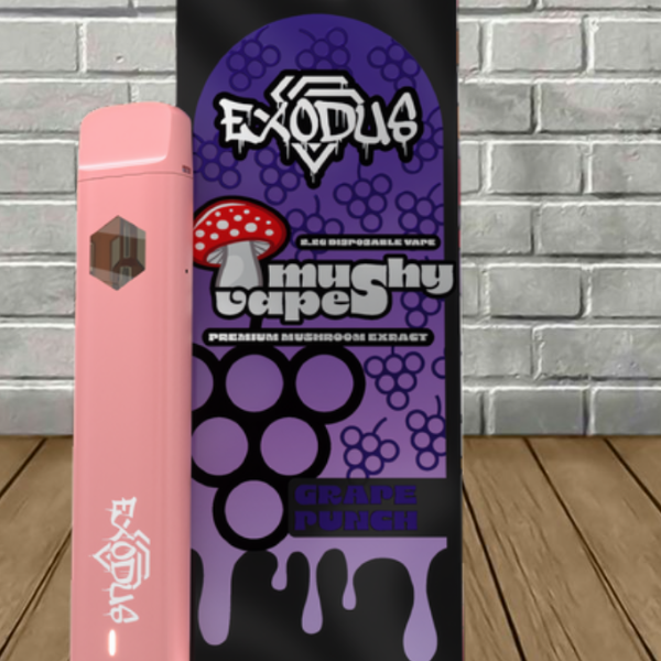 Exodus Premium Mushroom Extract Mushy Vapes 2.2g - Great CBD Shop