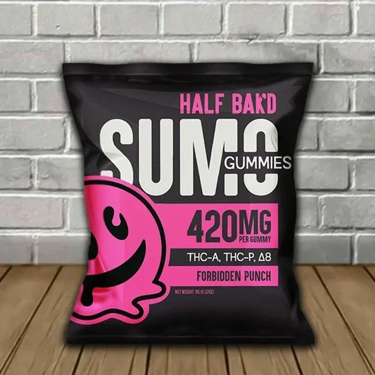 Half Bak'd Sumo Blend Gummies 2ct 420mg - Great CBD Shop