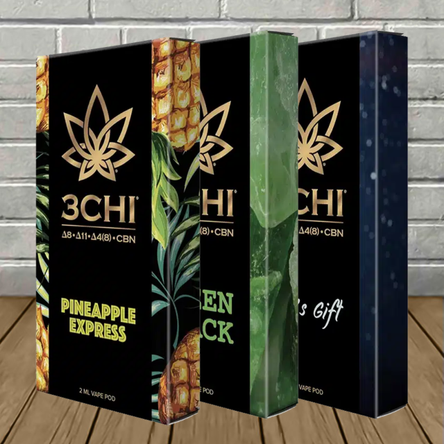 3Chi Delta 8 THC, CBN, CBD, THCv, CBC, CBG - Great CBD Shop